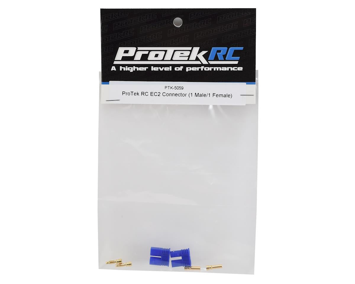 ProTek RC EC2 Connector (1 Male/1 Female) – Iron City RC Hobbies