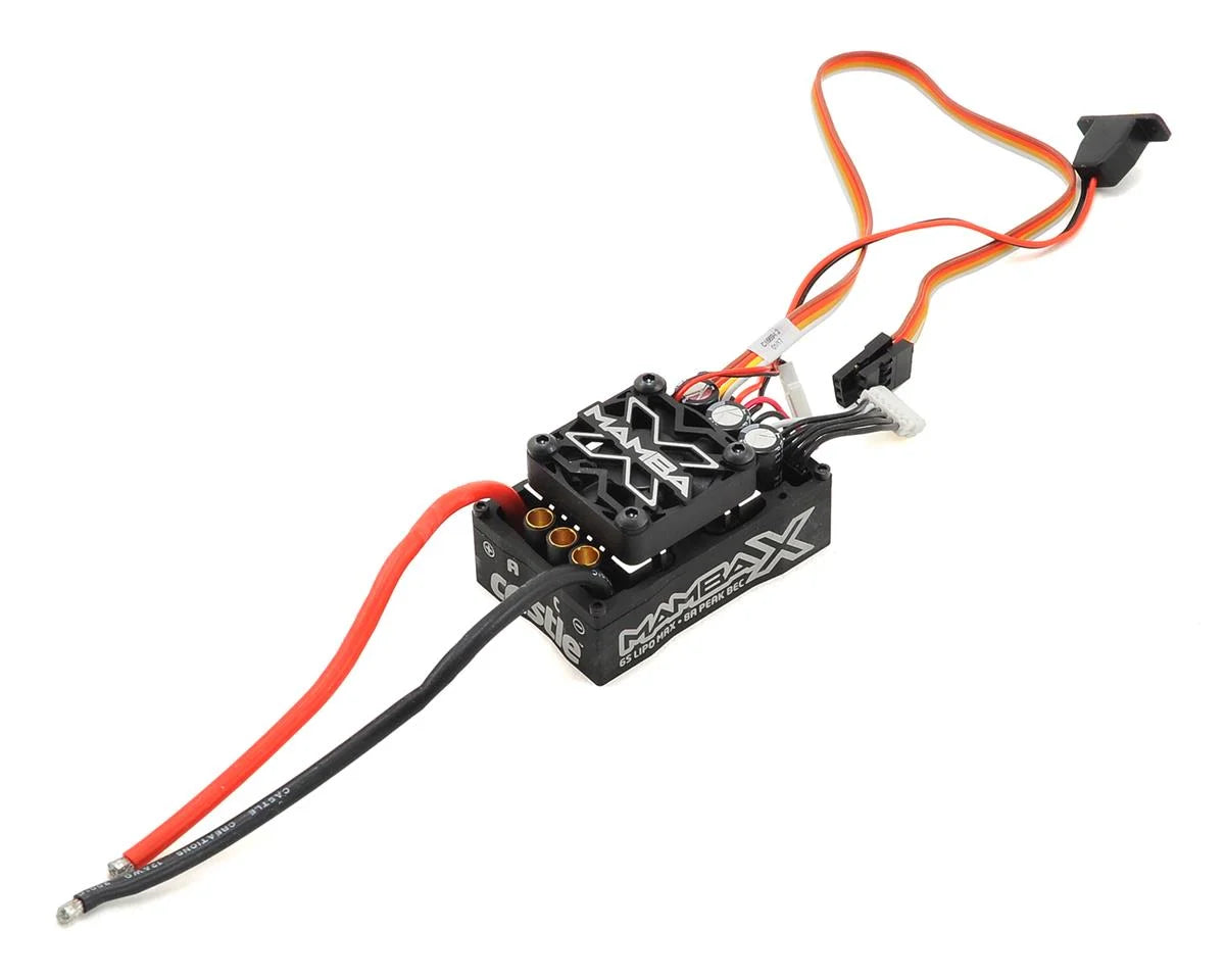 Castle Creations Mamba X Waterproof 1/10 Scale Brushless ESC – Iron ...