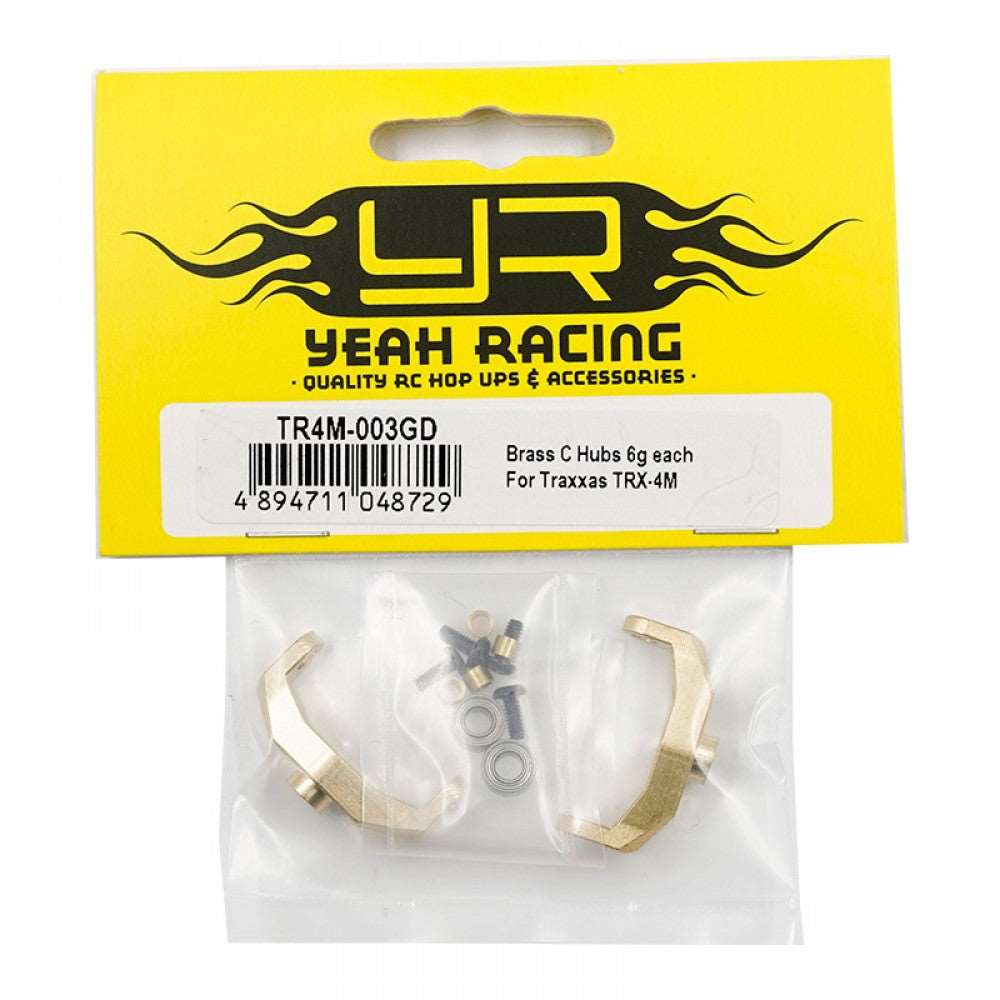 Yeah Racing BRASS C HUBS 6G EACH FITS TRX-4M – Iron City RC Hobbies