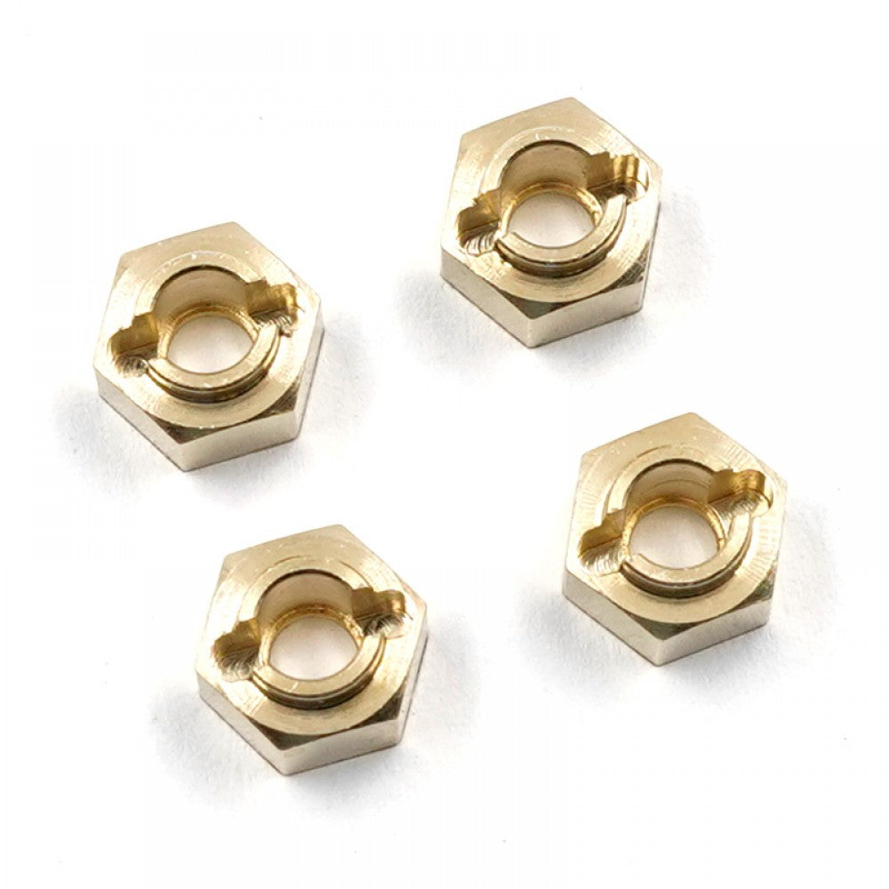 Yeah Racing Brass Hex Adaptor Fits TRX-4M * Iron City RC Hobbies