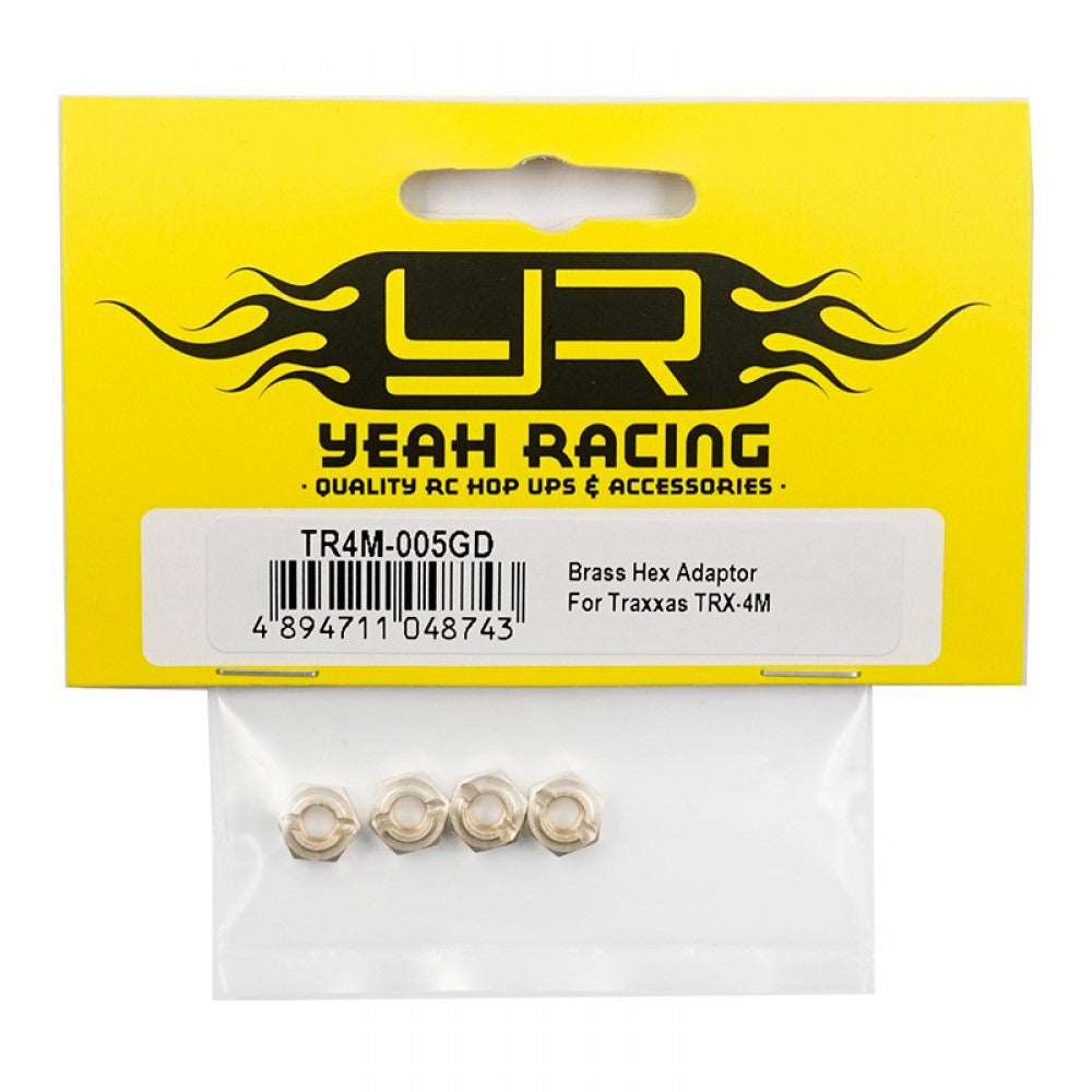 Yeah Racing Brass Hex Adaptor Fits TRX-4M – Iron City RC Hobbies
