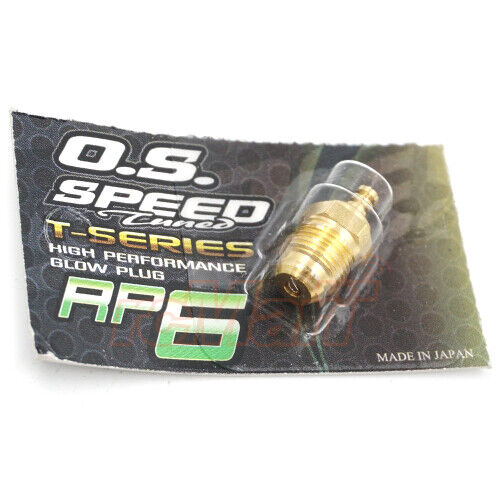 O.S. ENGINE 24K Gold RP6 Turbo Glow Plug * Iron City RC Hobbies