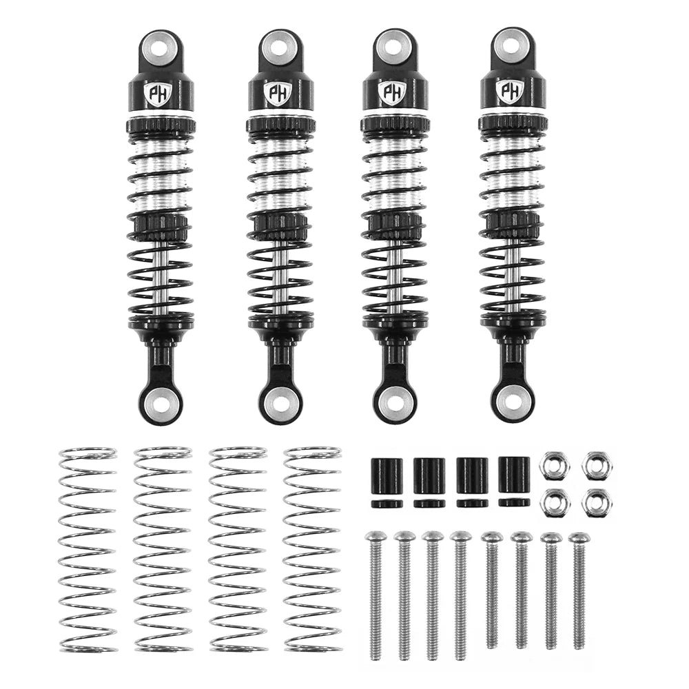 Powerhobby 53mm Threaded Oil Shocks (4) 1/18 Redcat Ascent-18 – Iron ...