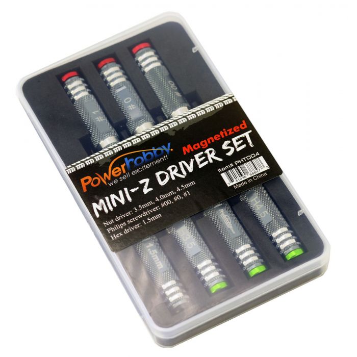 Powerhobby PHT004 Kyosho Mini-Z Magnetized Mini-Z Tools Driver Set MZW ...