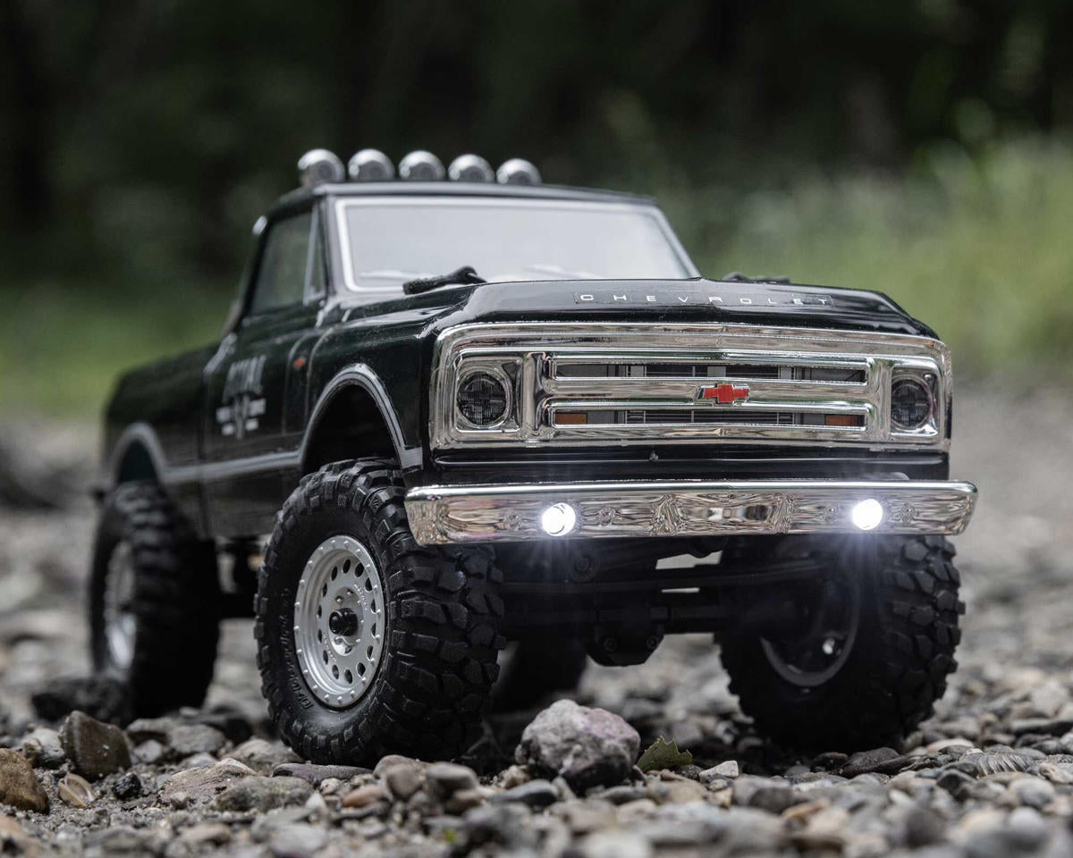 Axial SCX24 1967 Chevrolet C10 1/24 4WD RTR Scale Mini Crawler (Black ...