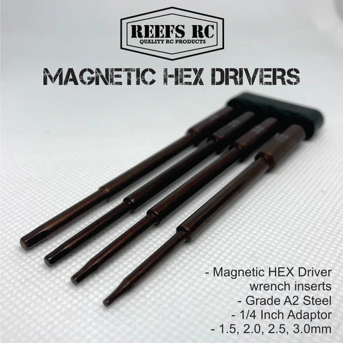 Reefs RC Magnetic Hex Drivers – Iron City RC Hobbies