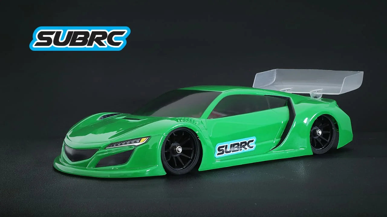 SubRC Lexan Touring Bodyshell NSX GT3 * Iron City RC Hobbies